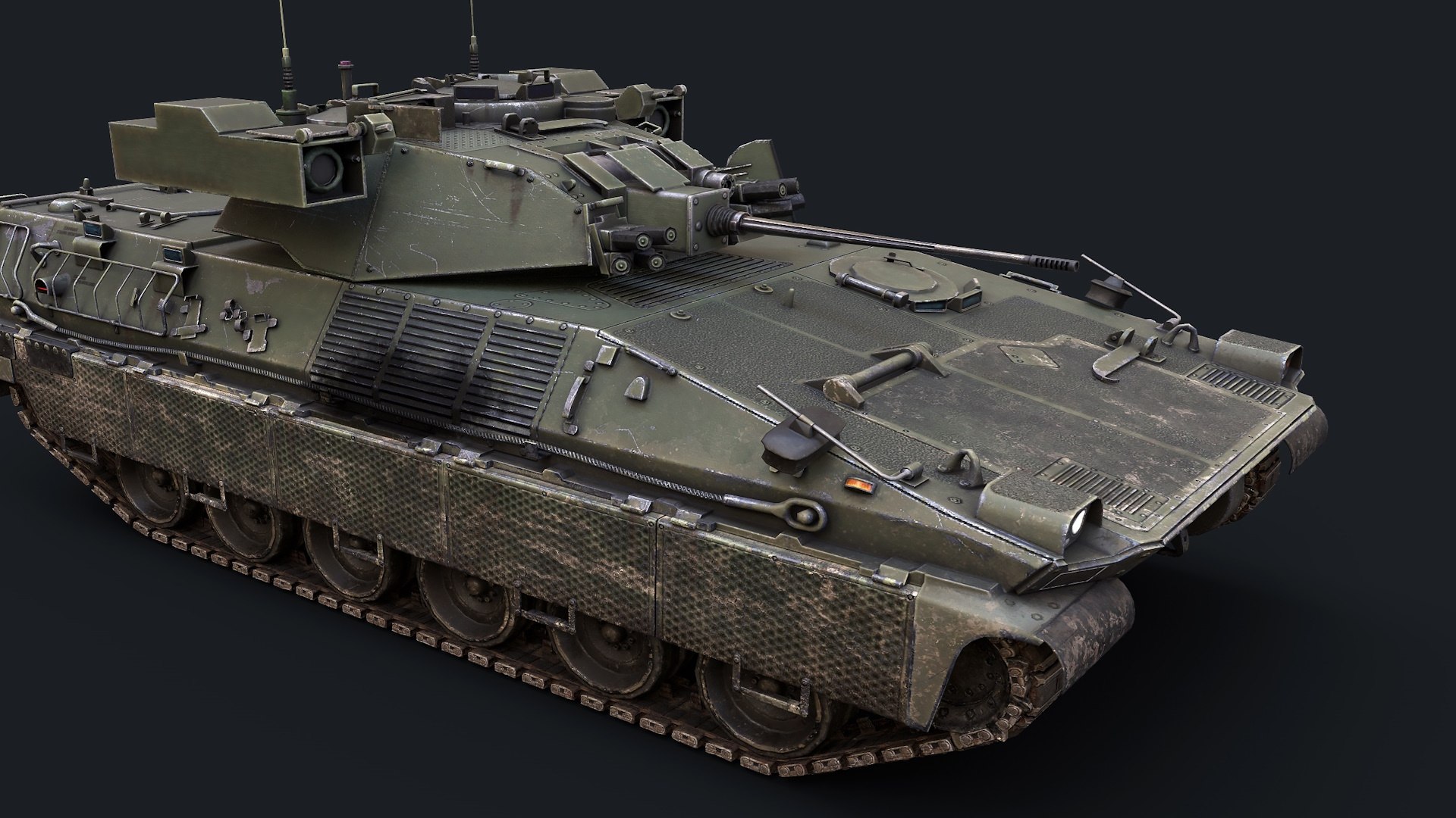 VCC-80 Dardo 3D Model - TurboSquid 2179003