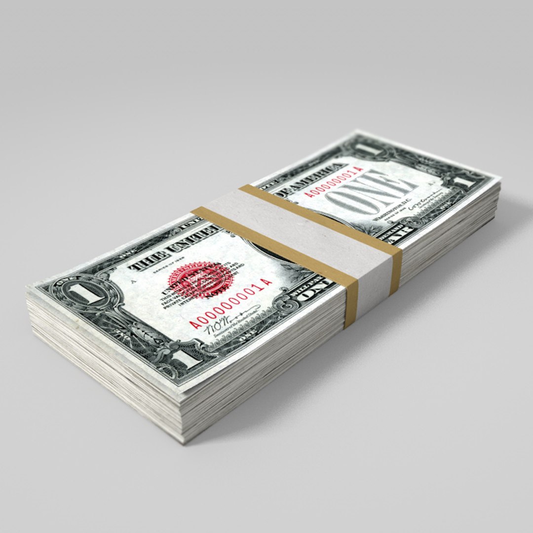 3ds max dollar bill wad