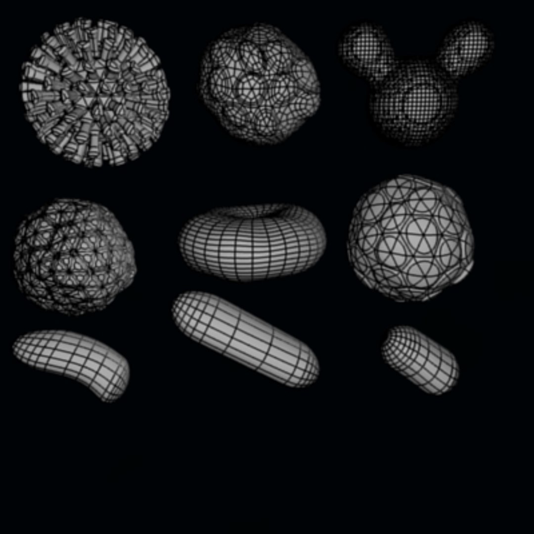 3d Cells Molecule Model