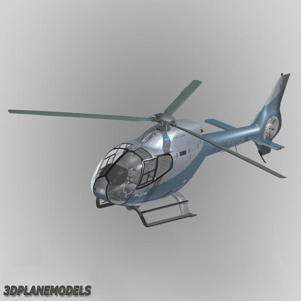 modelo 3d Eurocopter EC-120B HeliStar - TurboSquid 396860