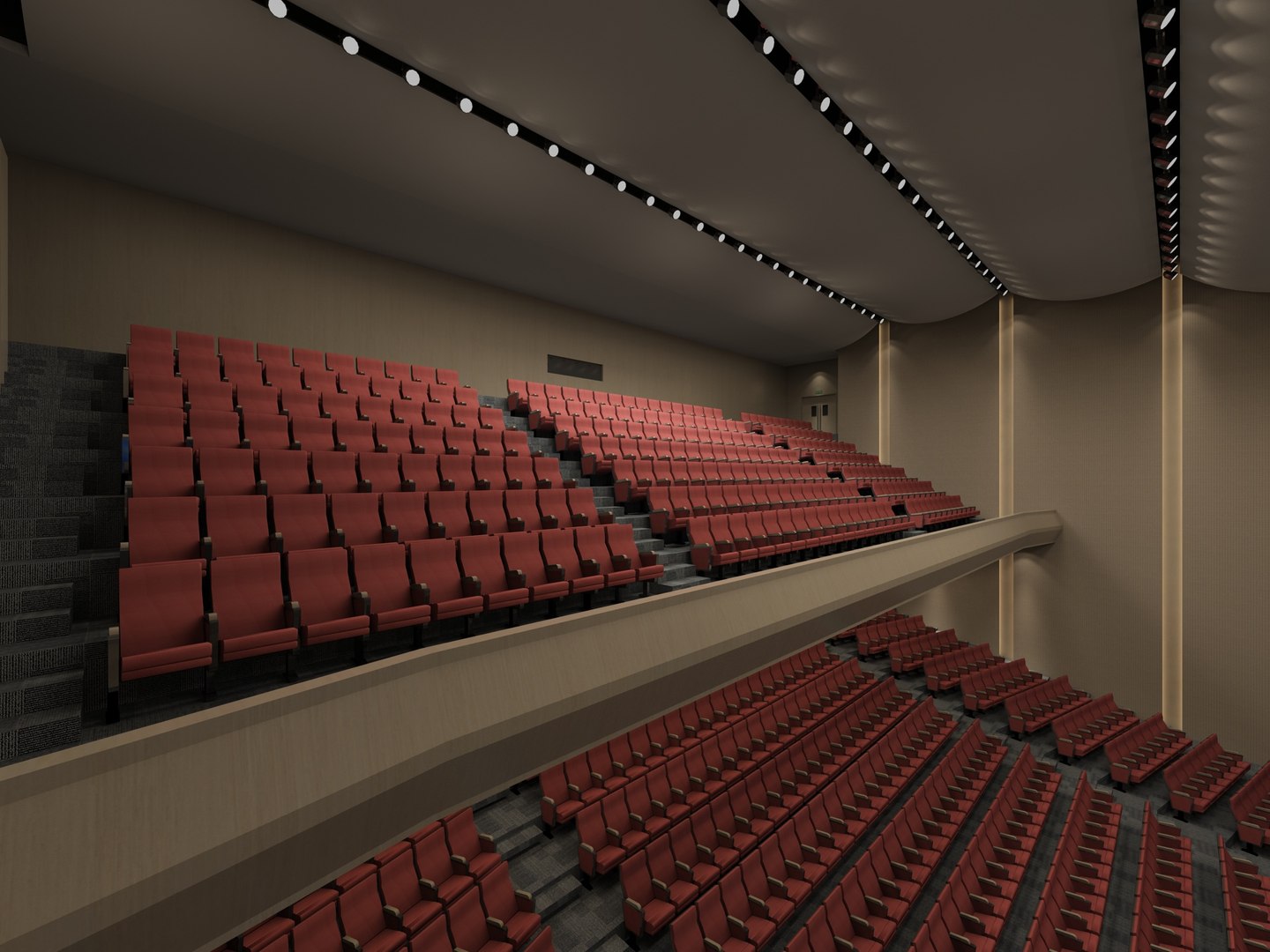 Theater 3 3D Model - TurboSquid 2044837