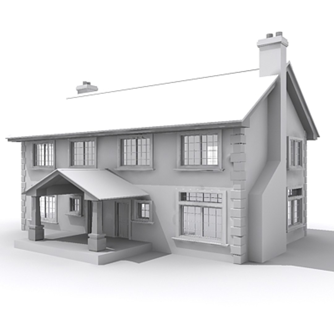 Building Residential 3d Model