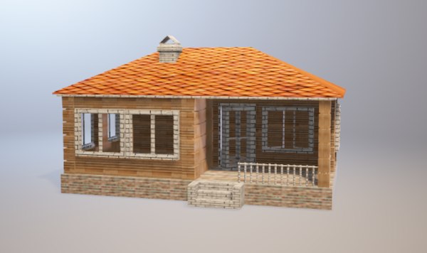 Free 3D Cottage Models | TurboSquid