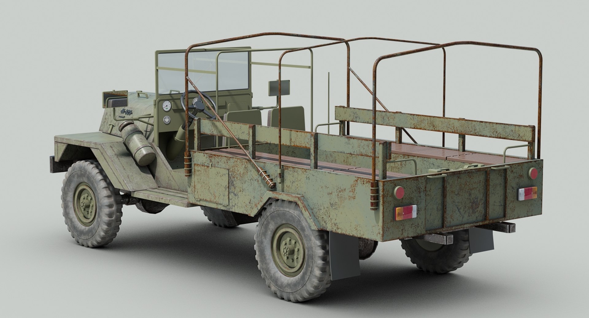 Israeli Nun M325 3d Model