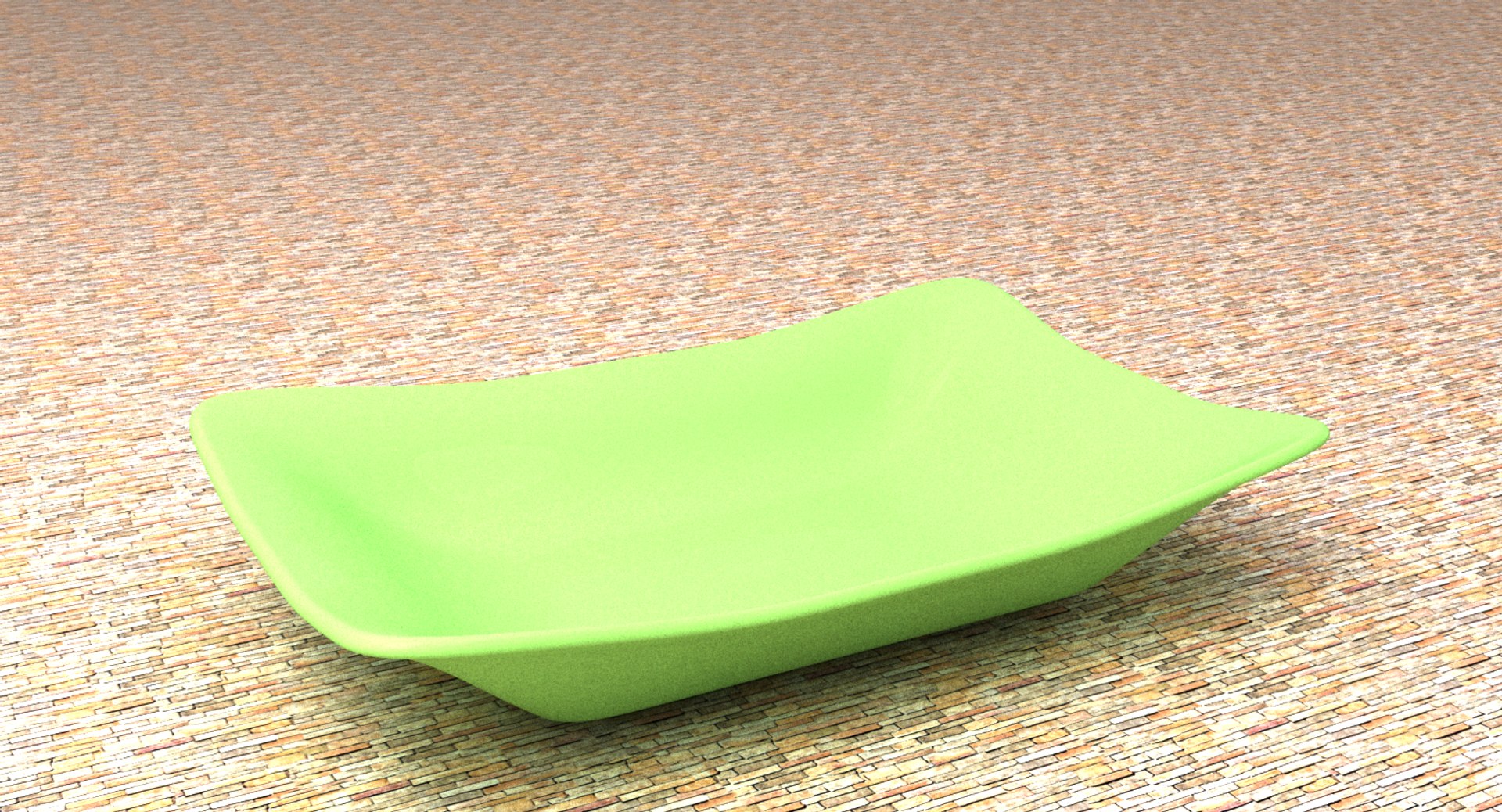 Ceramic Plate Model - TurboSquid 1220141