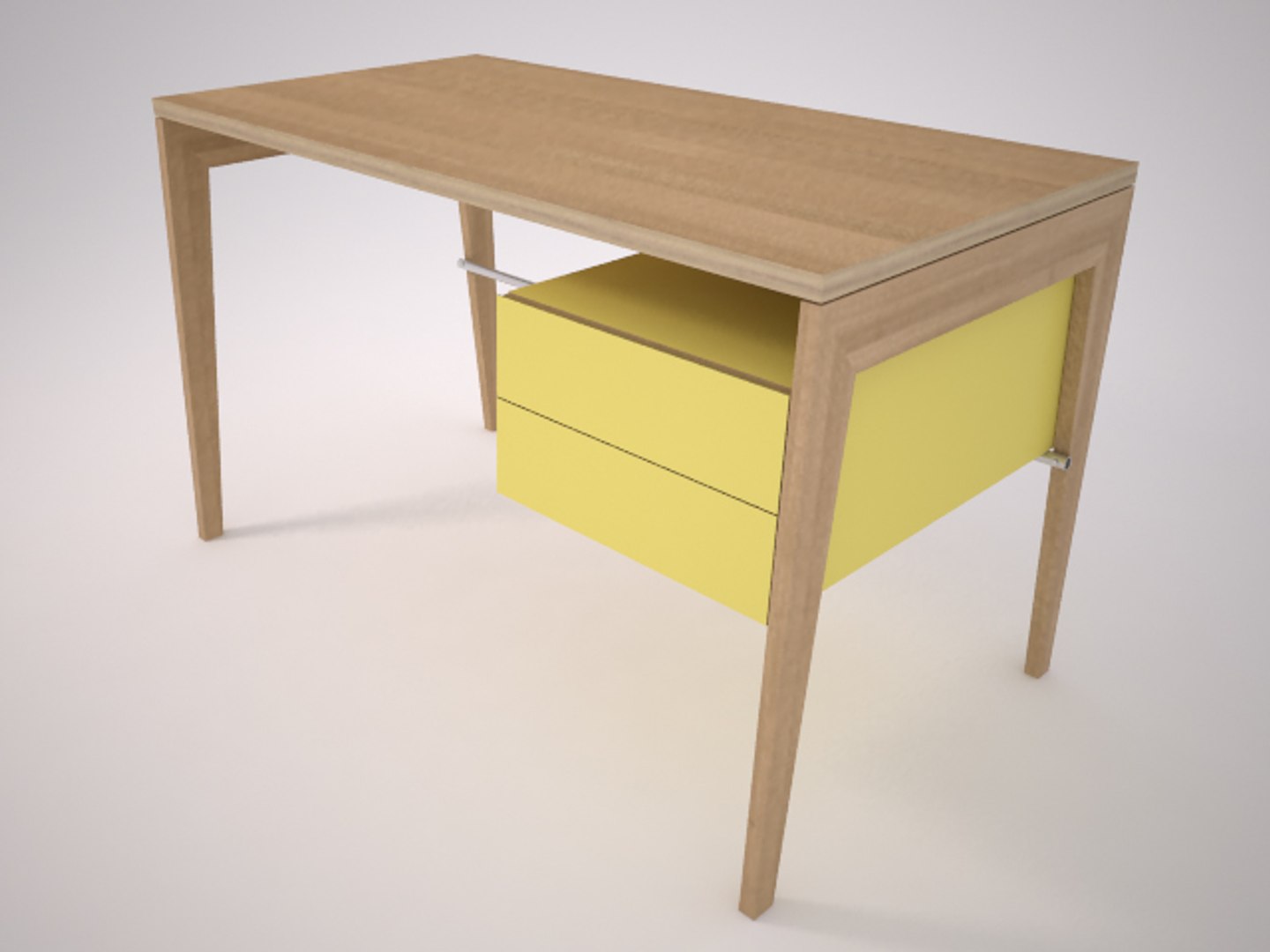 Mint Desk 3d Max
