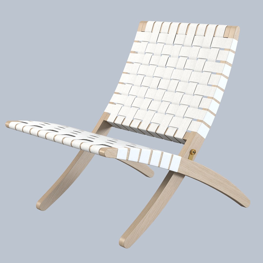 3d obj mg501 cuba lounge chair