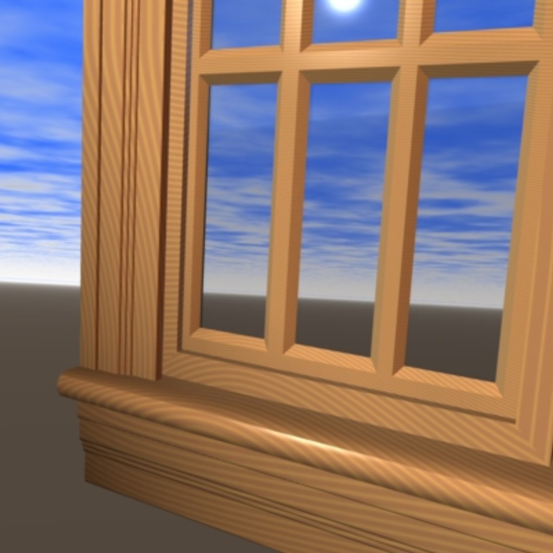 3ds Max Nicely Interior Window