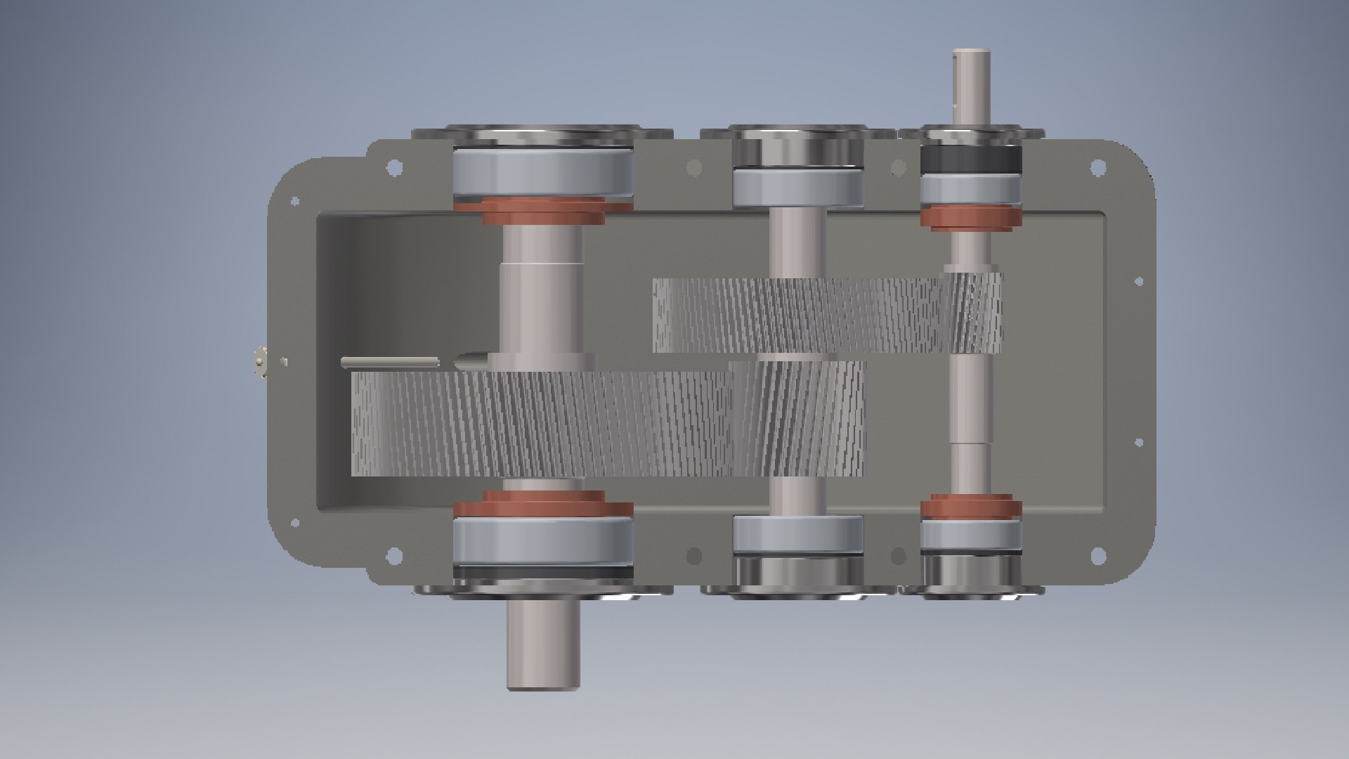 Double Speed Reducer Gearbox Assembly Model - TurboSquid 2098327