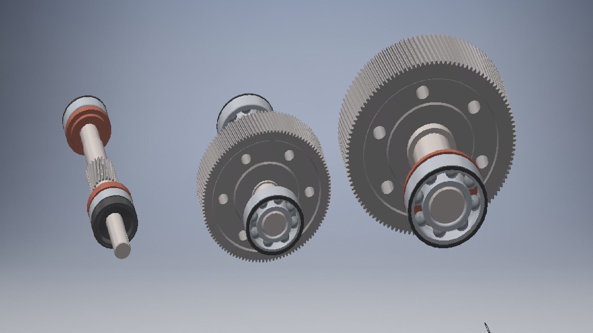 Double Speed Reducer Gearbox Assembly Model - TurboSquid 2098327