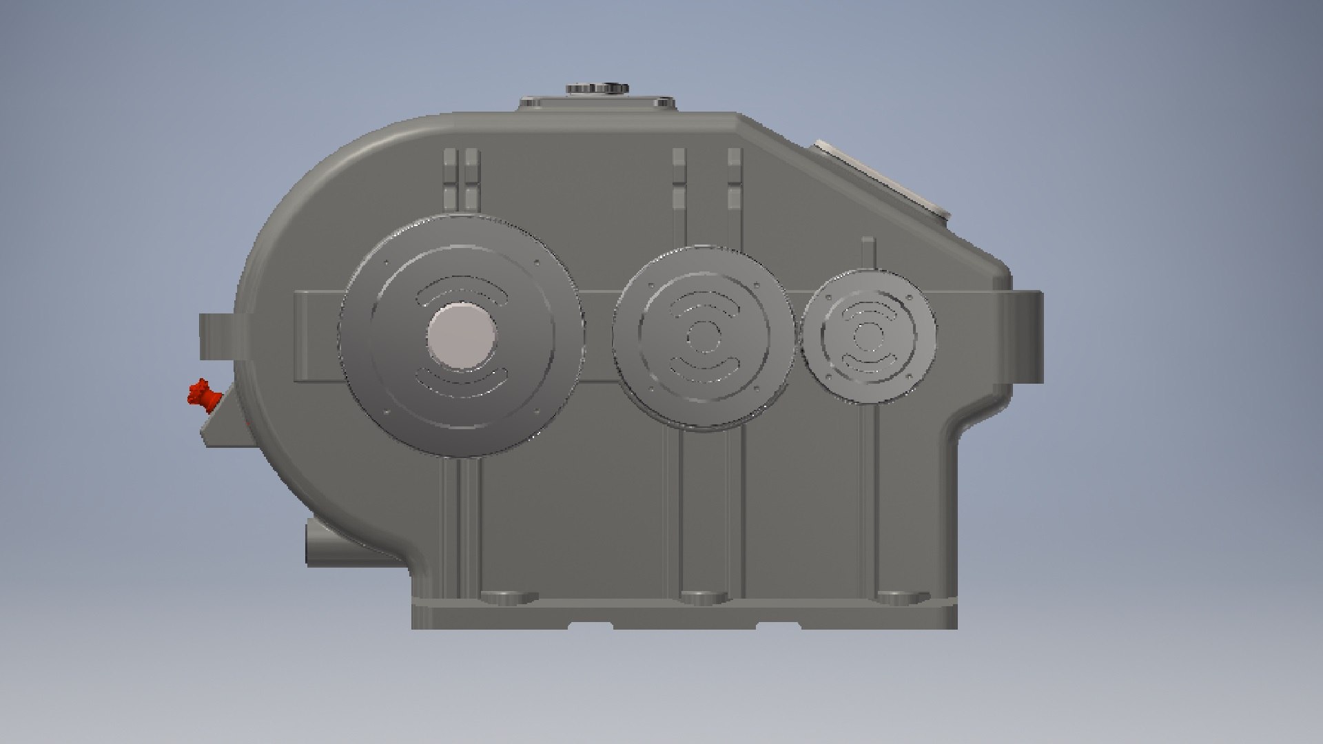 Double Speed Reducer Gearbox Assembly Model - TurboSquid 2098327