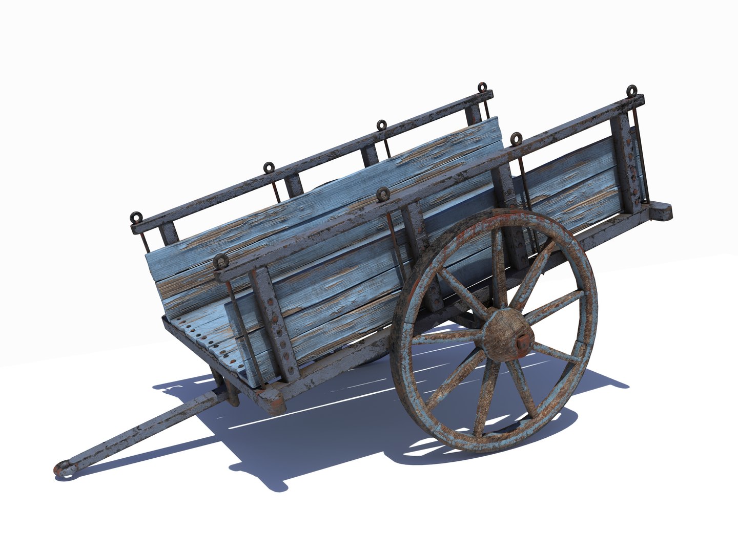 Cart car 3D model - TurboSquid 1495162