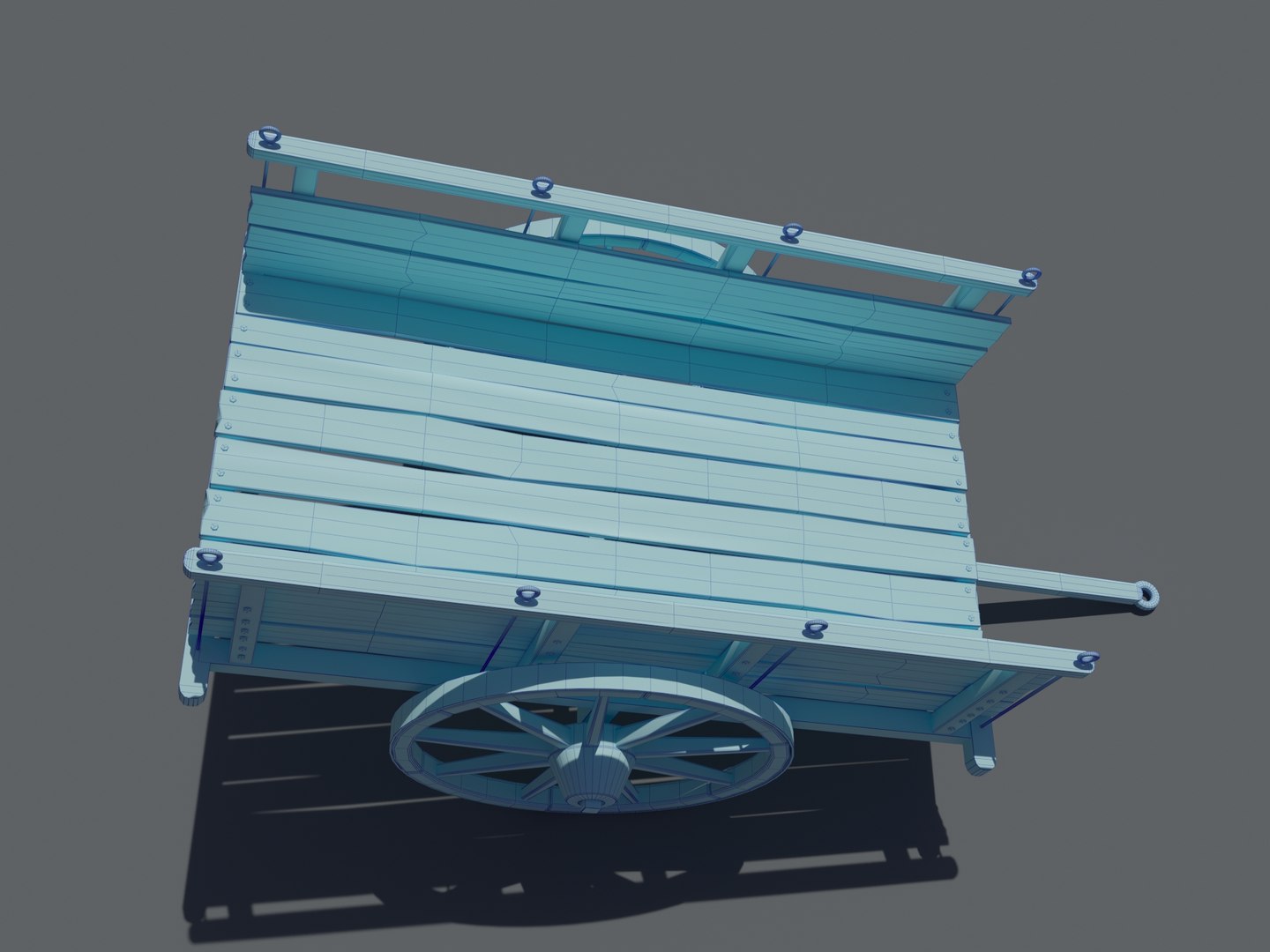 Cart car 3D model - TurboSquid 1495162