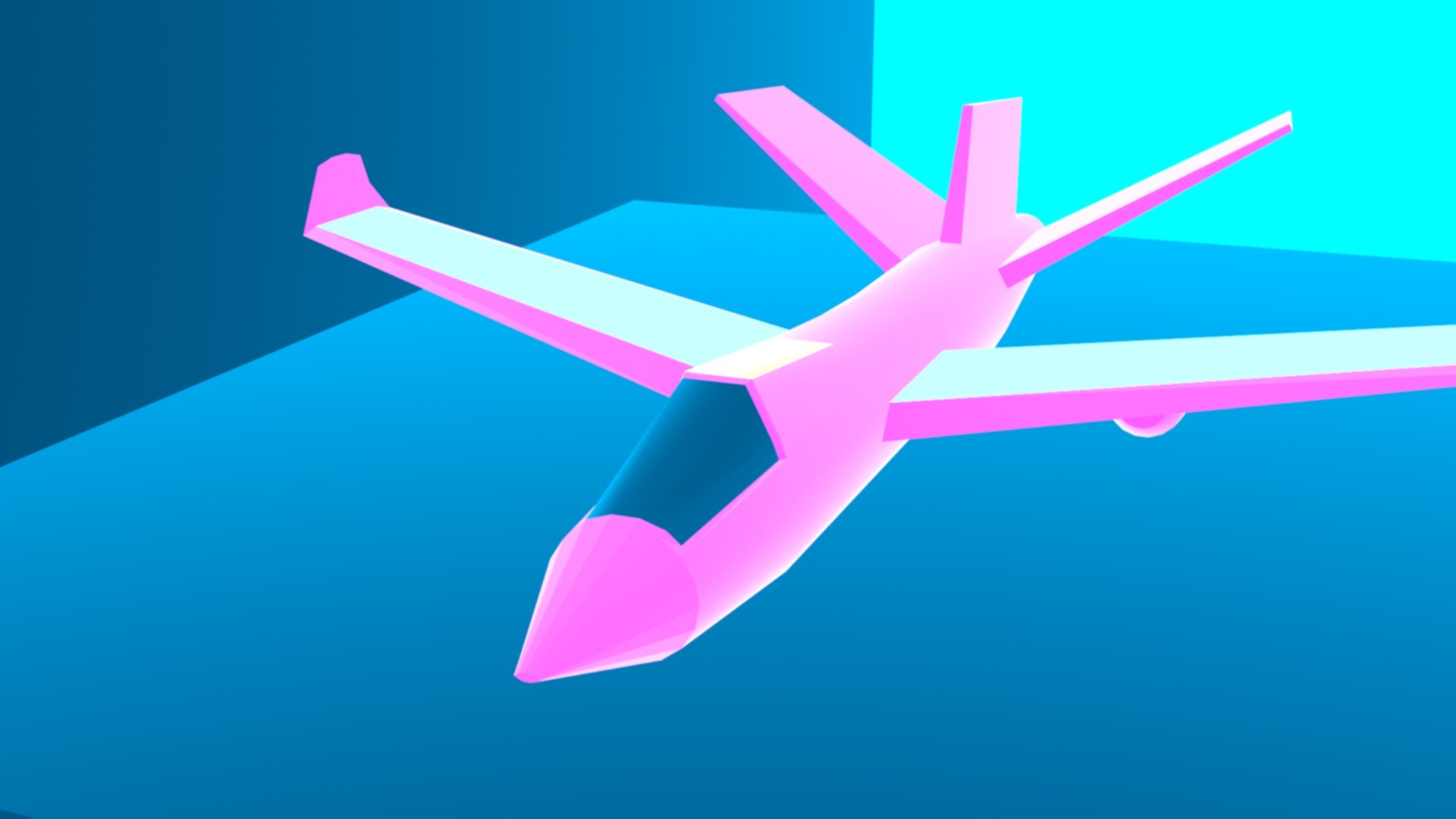 Airplane Low-Poly 3D Model - TurboSquid 2156762