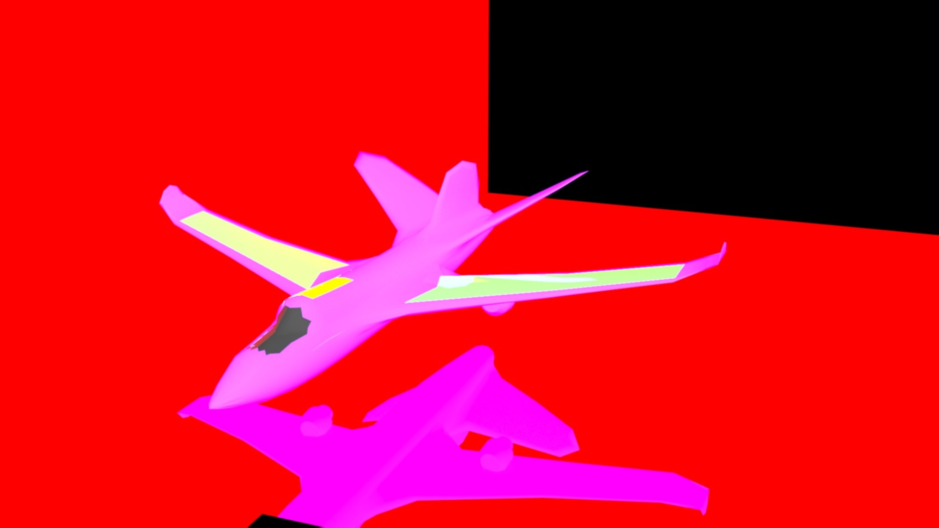 Airplane Low-Poly 3D Model - TurboSquid 2156762