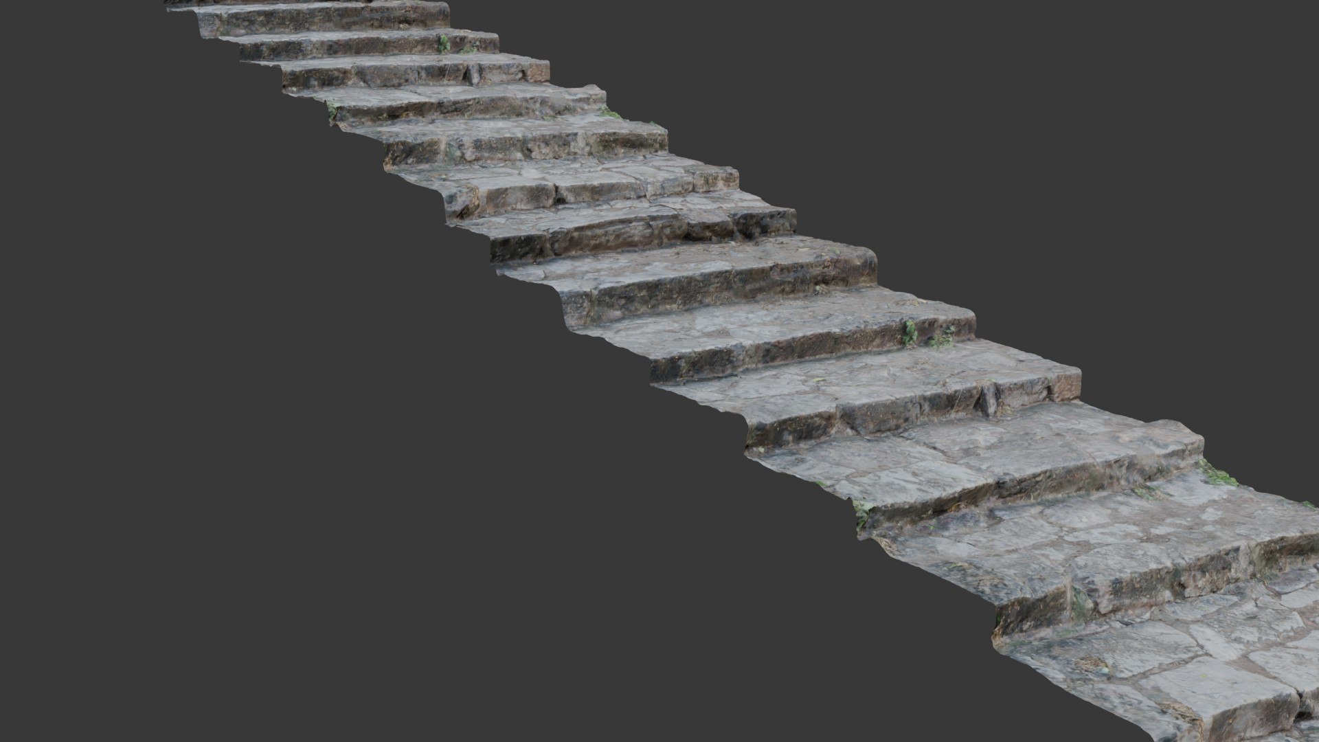 3D Ancient Stone Staircase Scan Model - TurboSquid 2395273