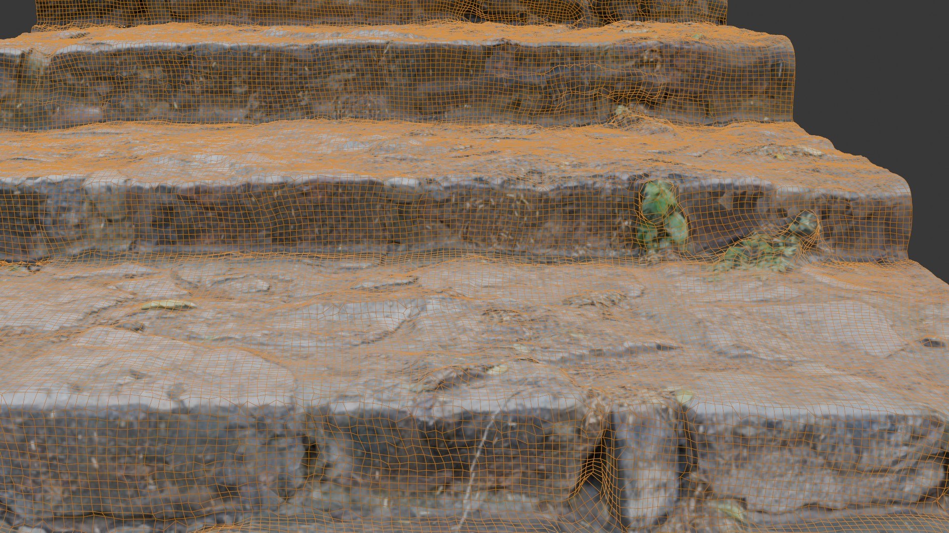 3D Ancient Stone Staircase Scan Model - TurboSquid 2395273