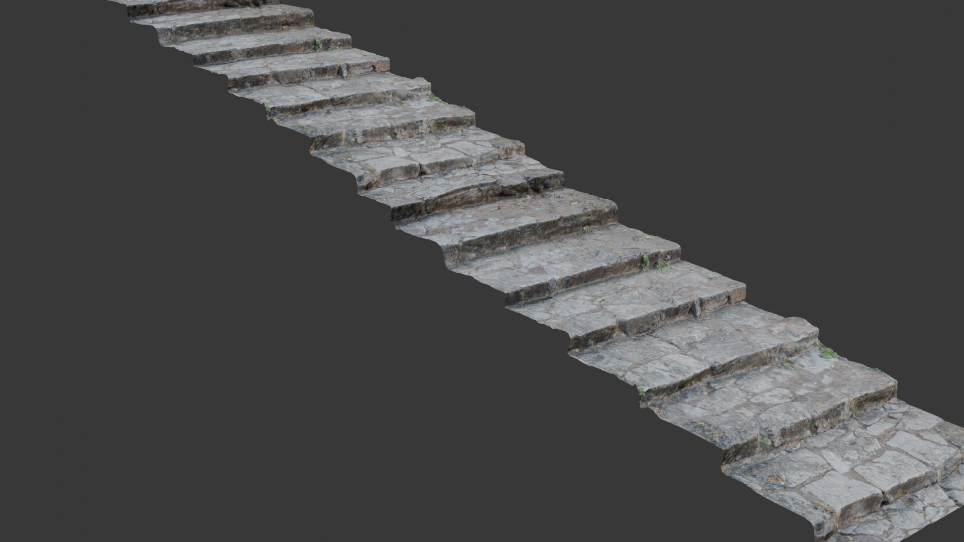 3D Ancient Stone Staircase Scan Model - TurboSquid 2395273