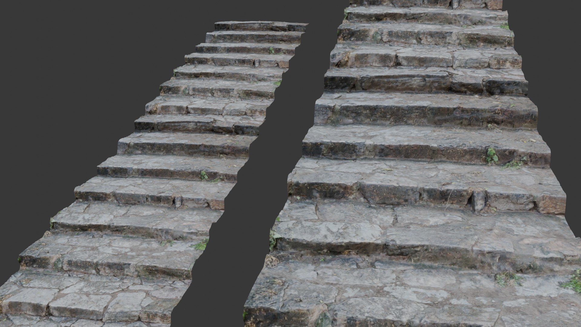 3D Ancient Stone Staircase Scan Model - TurboSquid 2395273
