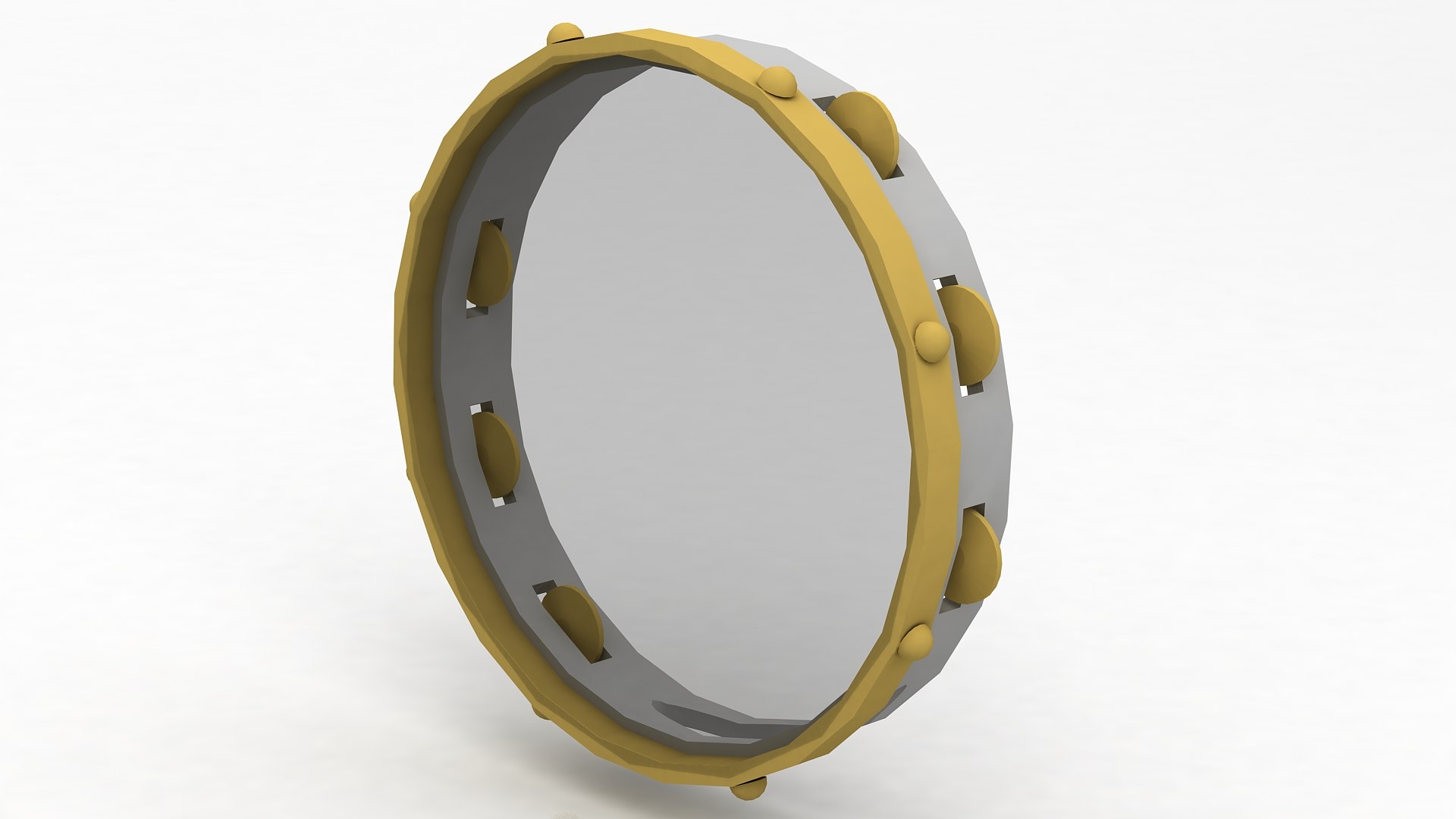 3D модель Orchestral Tambourine - TurboSquid 1929318