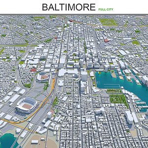 3D Baltimore Models | TurboSquid