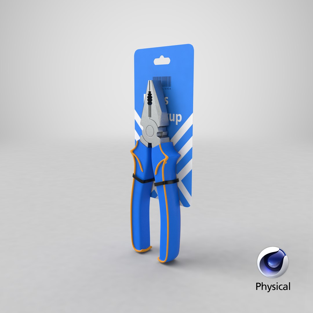 Pliers Packaging 3D Model - TurboSquid 1657949