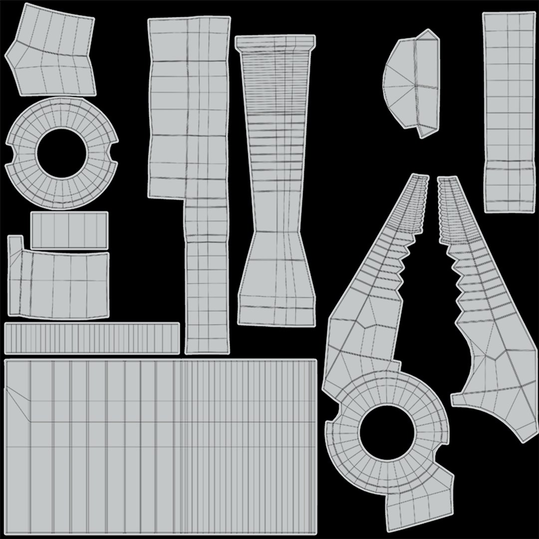 Pliers Packaging 3D Model - TurboSquid 1657949