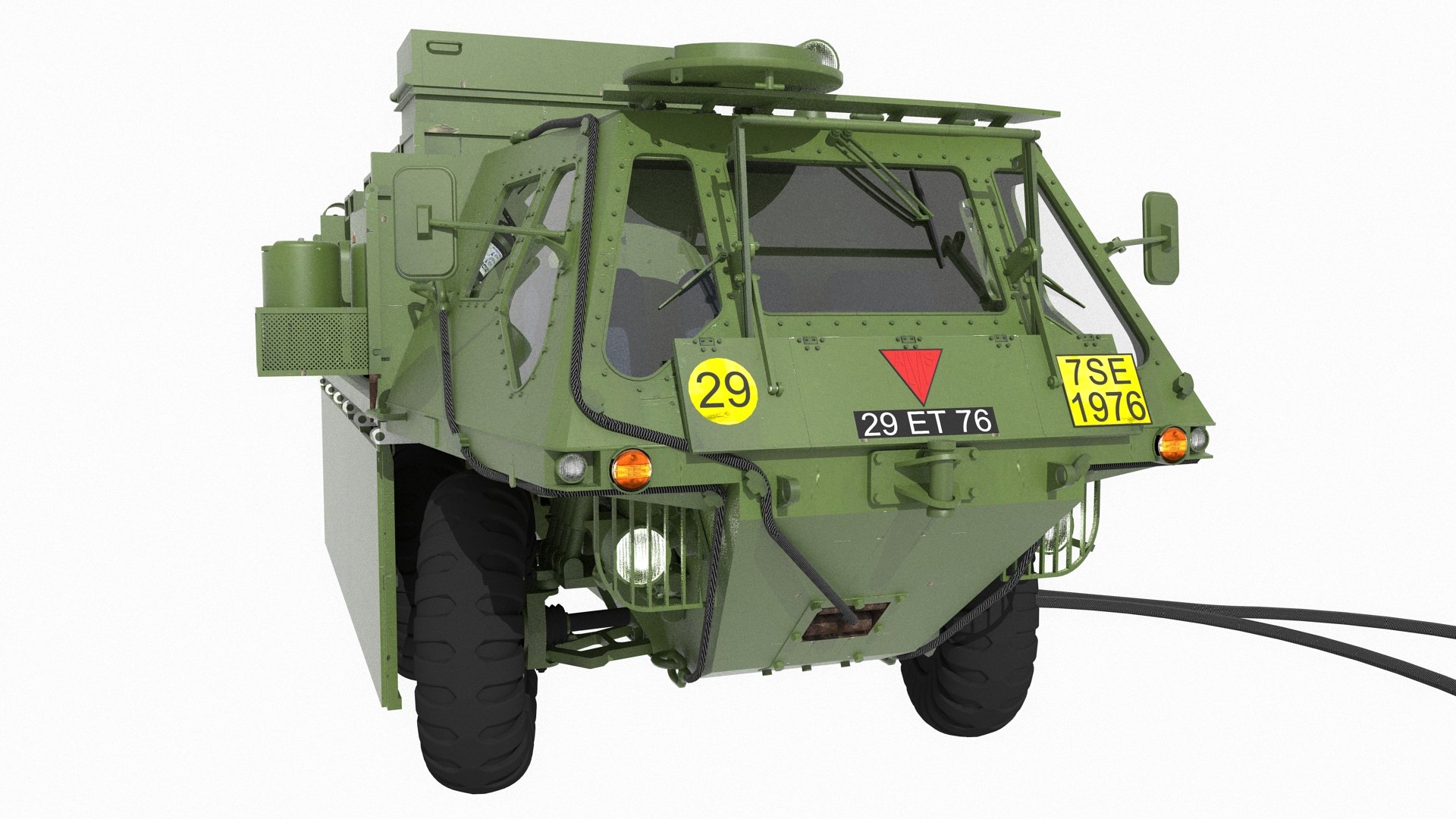 British Alvis Stalwart Amphibious 3D Model - TurboSquid 1695193