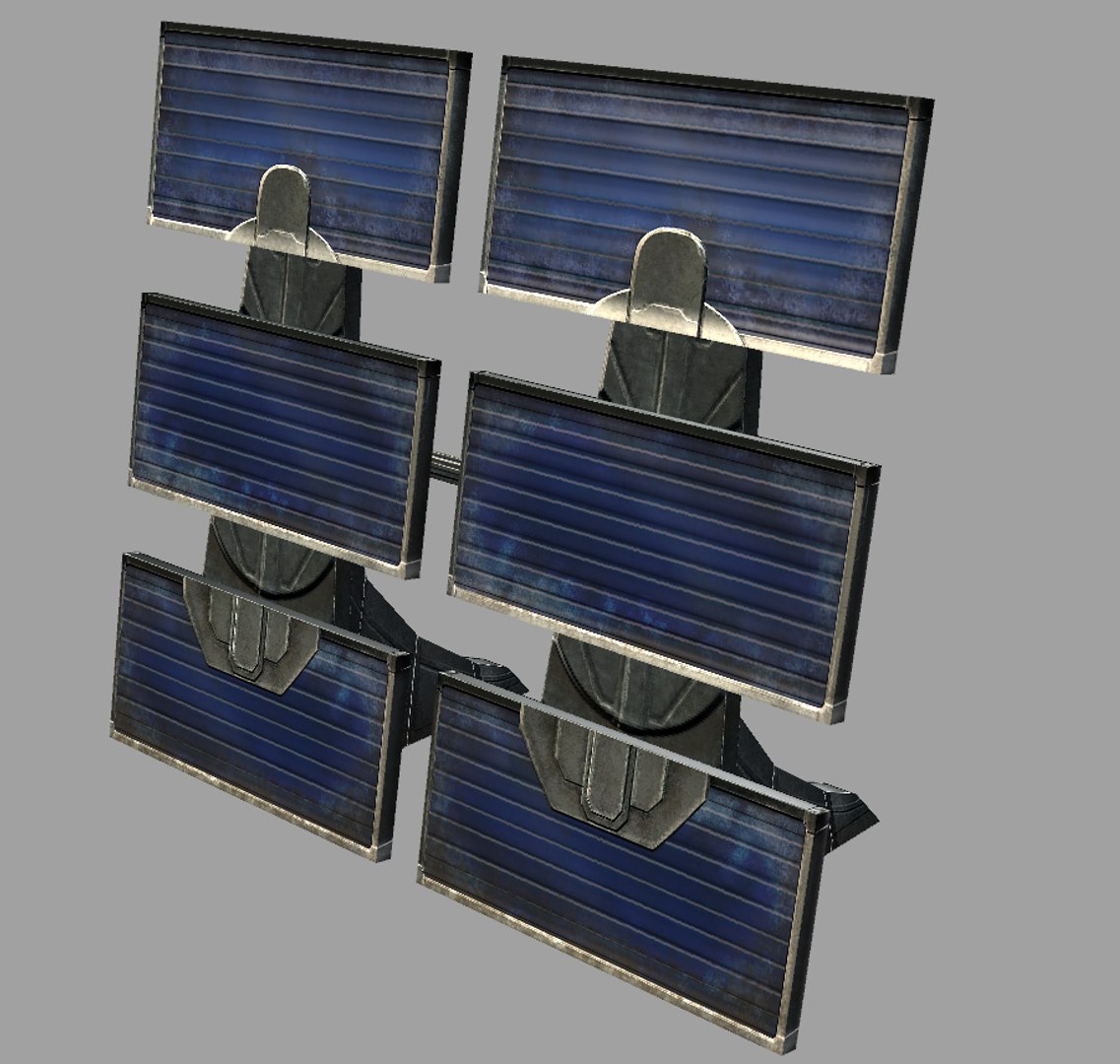 Military Retaining Wall 3d Obj