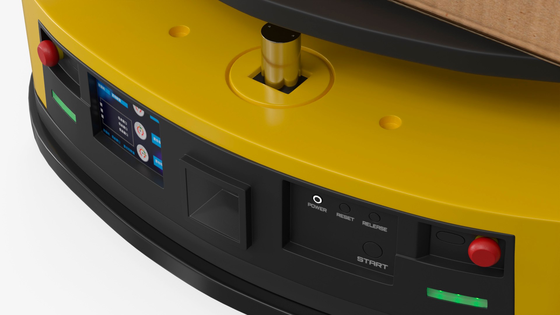 Warehouse Delivery Robot With Fragile Box Yellow Model - TurboSquid 2492176