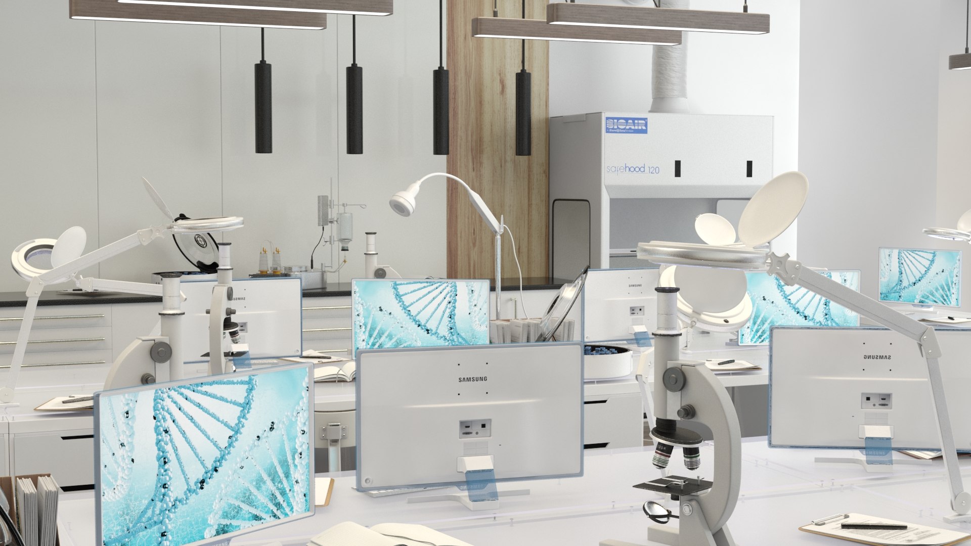 3D Scientific Laboratory Modern - TurboSquid 1469422