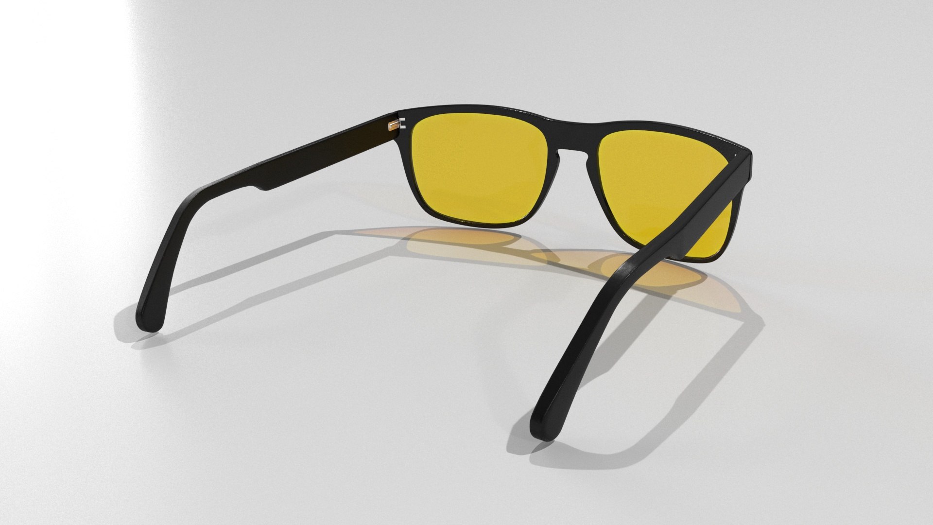 Yellow Sunglasses 3D Model - TurboSquid 1903243