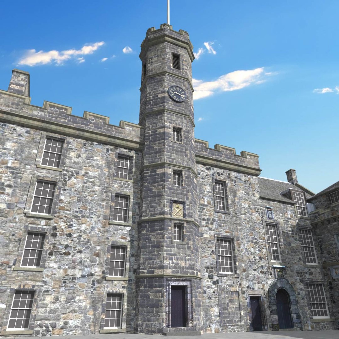 Edinburgh Castle Model - TurboSquid 2494644