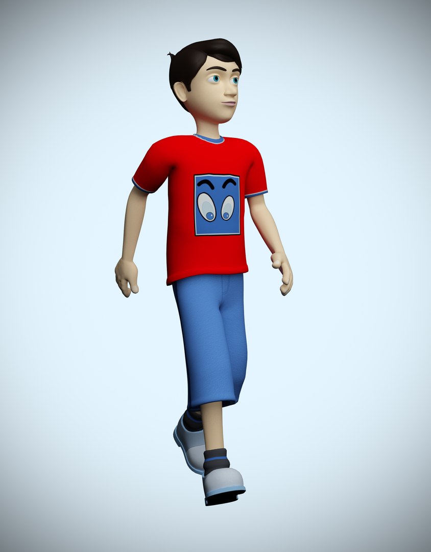 3D Toby Rigged Character Model | 1145513 | TurboSquid