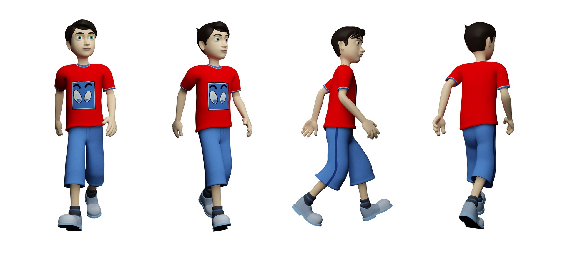 3D Toby Rigged Character Model | 1145513 | TurboSquid