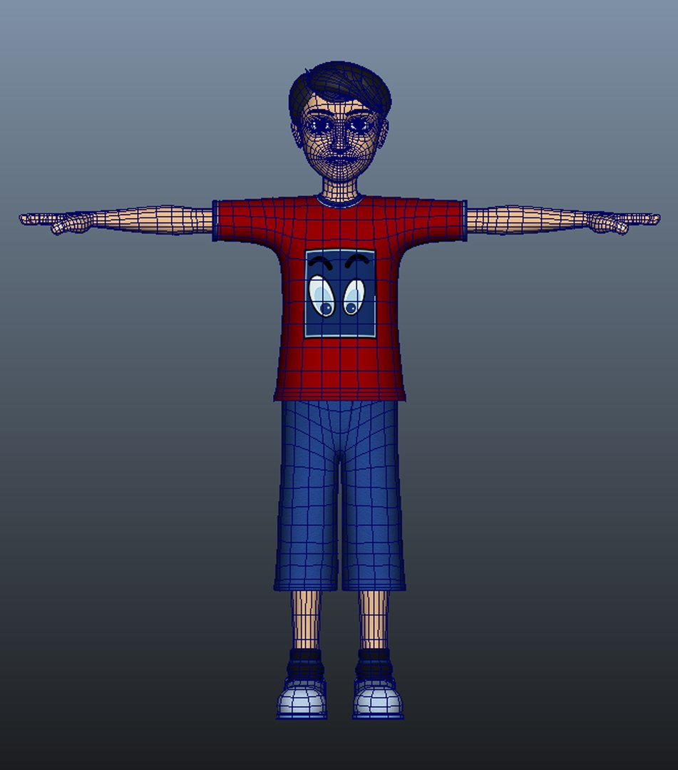 3D Toby Rigged Character Model | 1145513 | TurboSquid