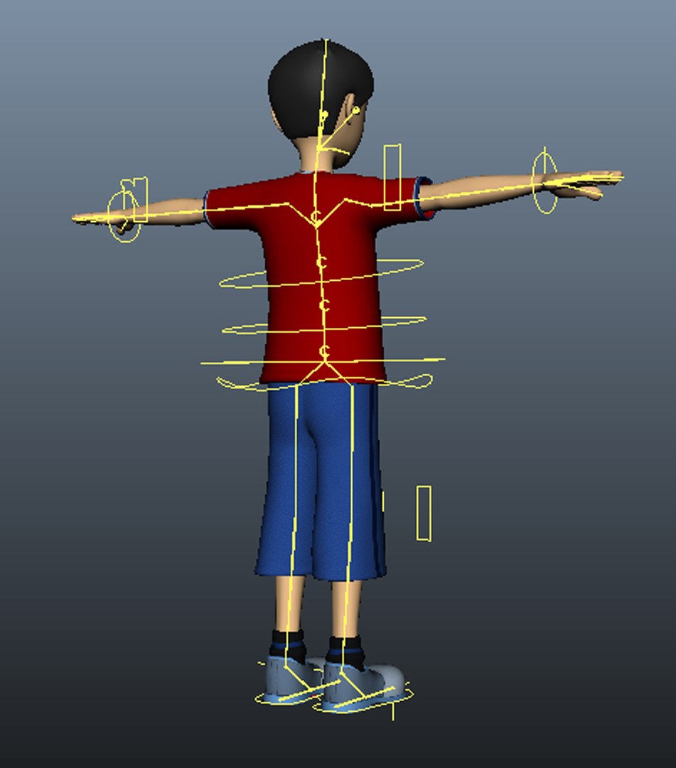 3D Toby Rigged Character Model | 1145513 | TurboSquid