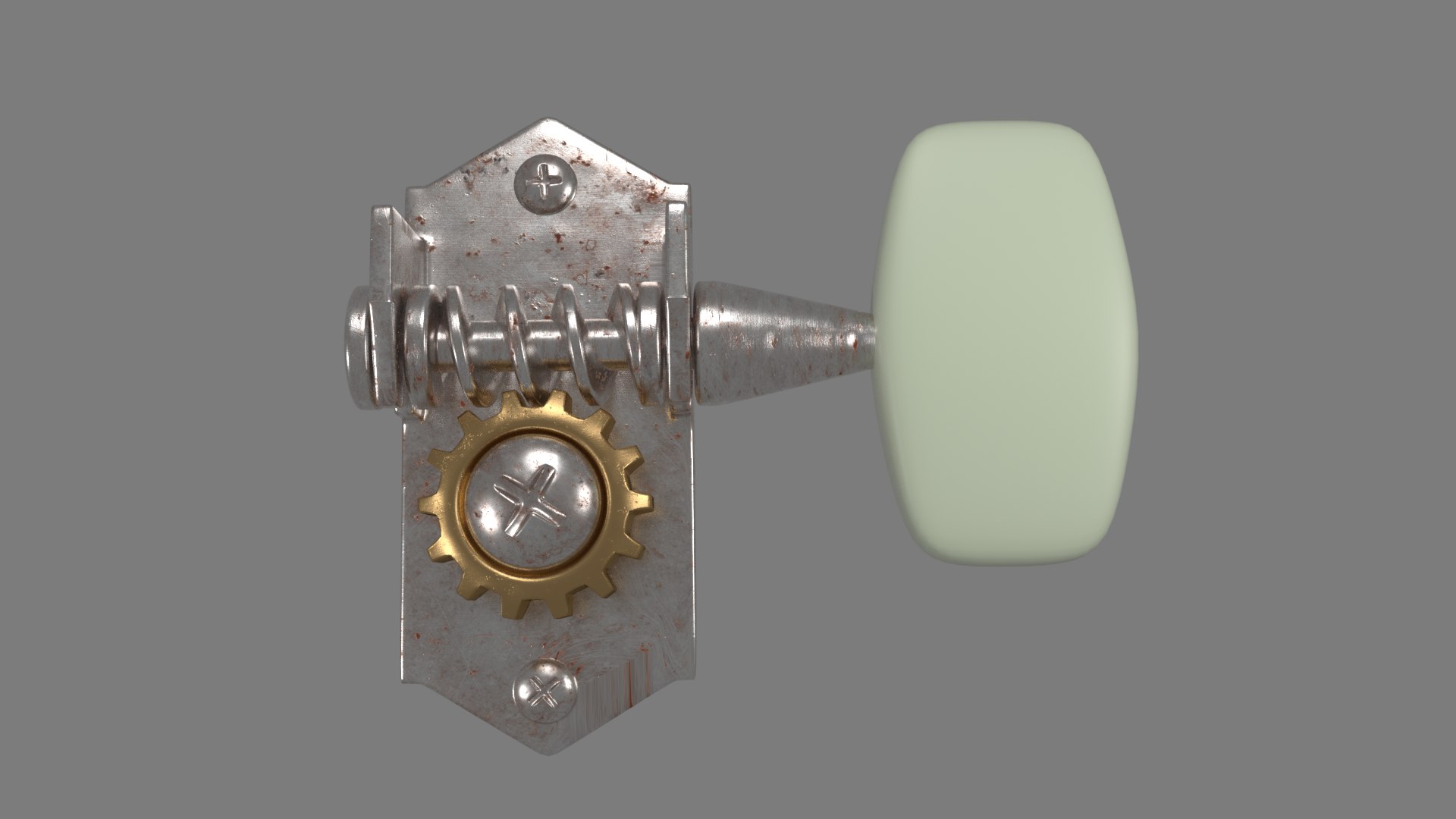 Guitar Head 3D Model - TurboSquid 1423016