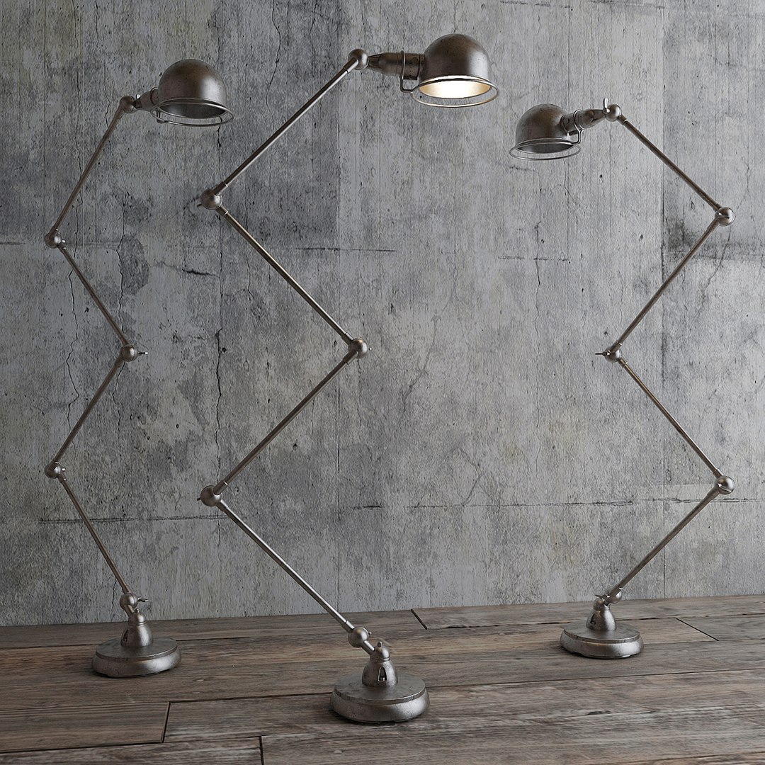 3d Atelier Floor Lamp Model