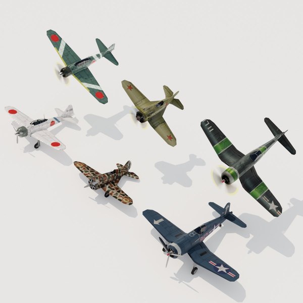 3d model plane spitfire supermarine