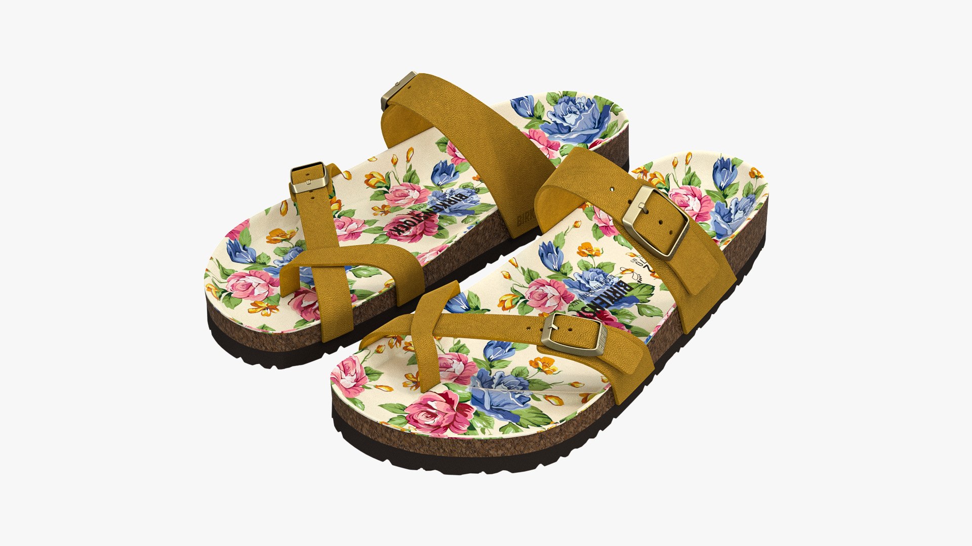 3D Birkenstock Mayari Pattern - TurboSquid 2160344