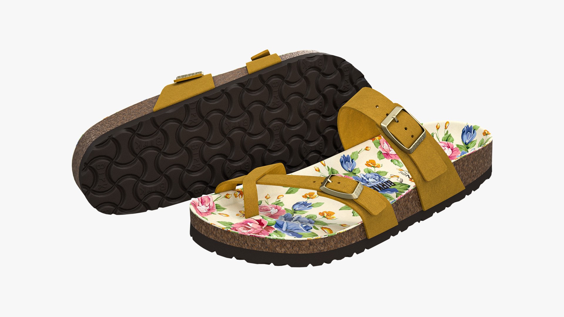 3D Birkenstock Mayari Pattern - TurboSquid 2160344