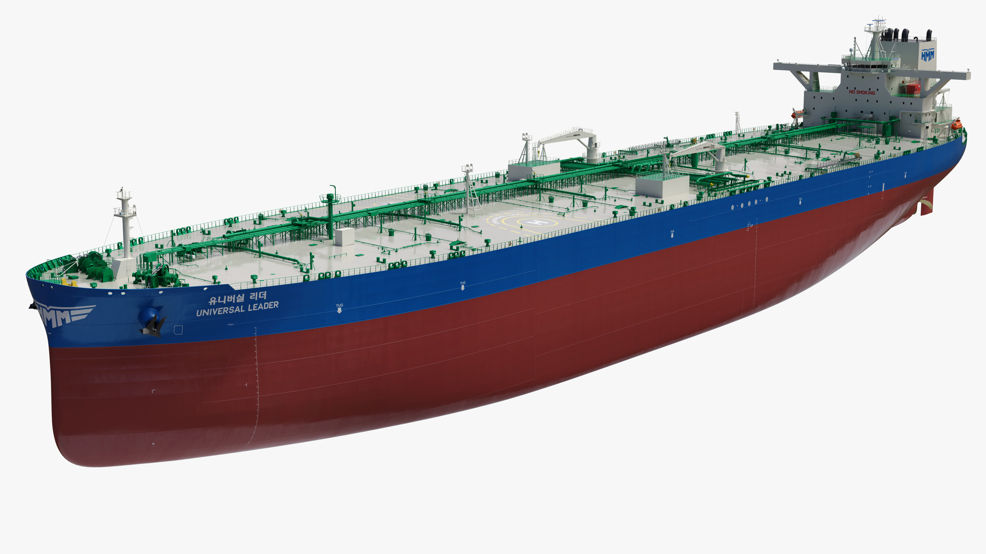 3D HMM Universal Leader Oil Tanker model - TurboSquid 1733336