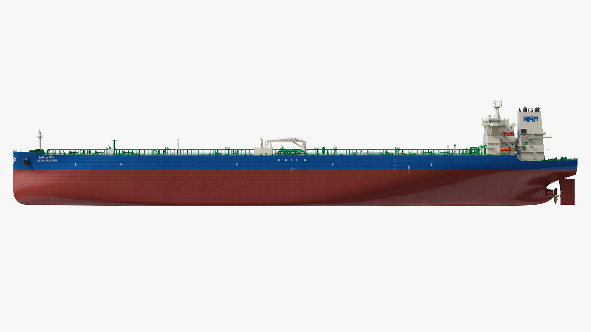 3D HMM Universal Leader Oil Tanker model - TurboSquid 1733336