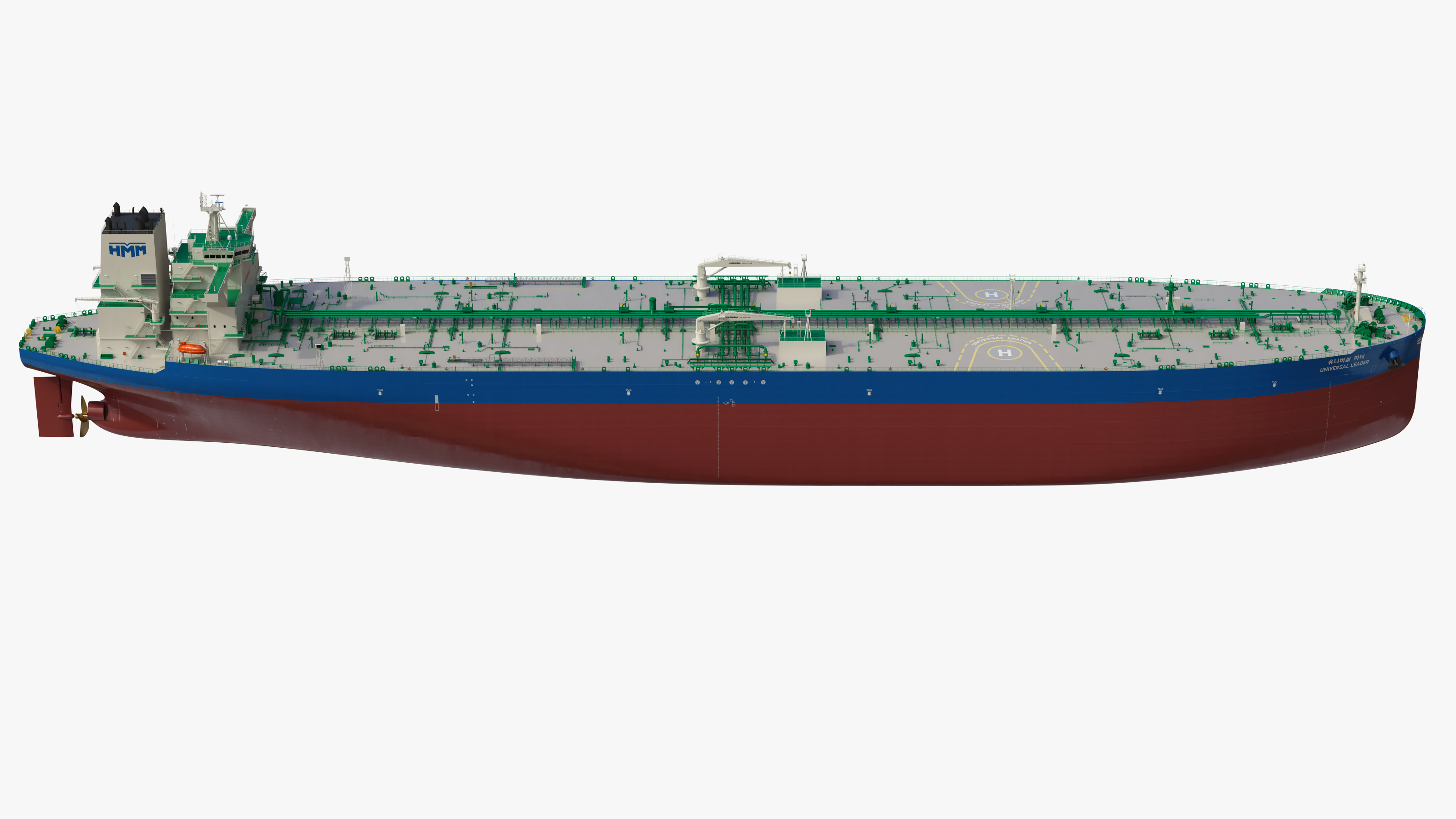 3D HMM Universal Leader Oil Tanker model - TurboSquid 1733336