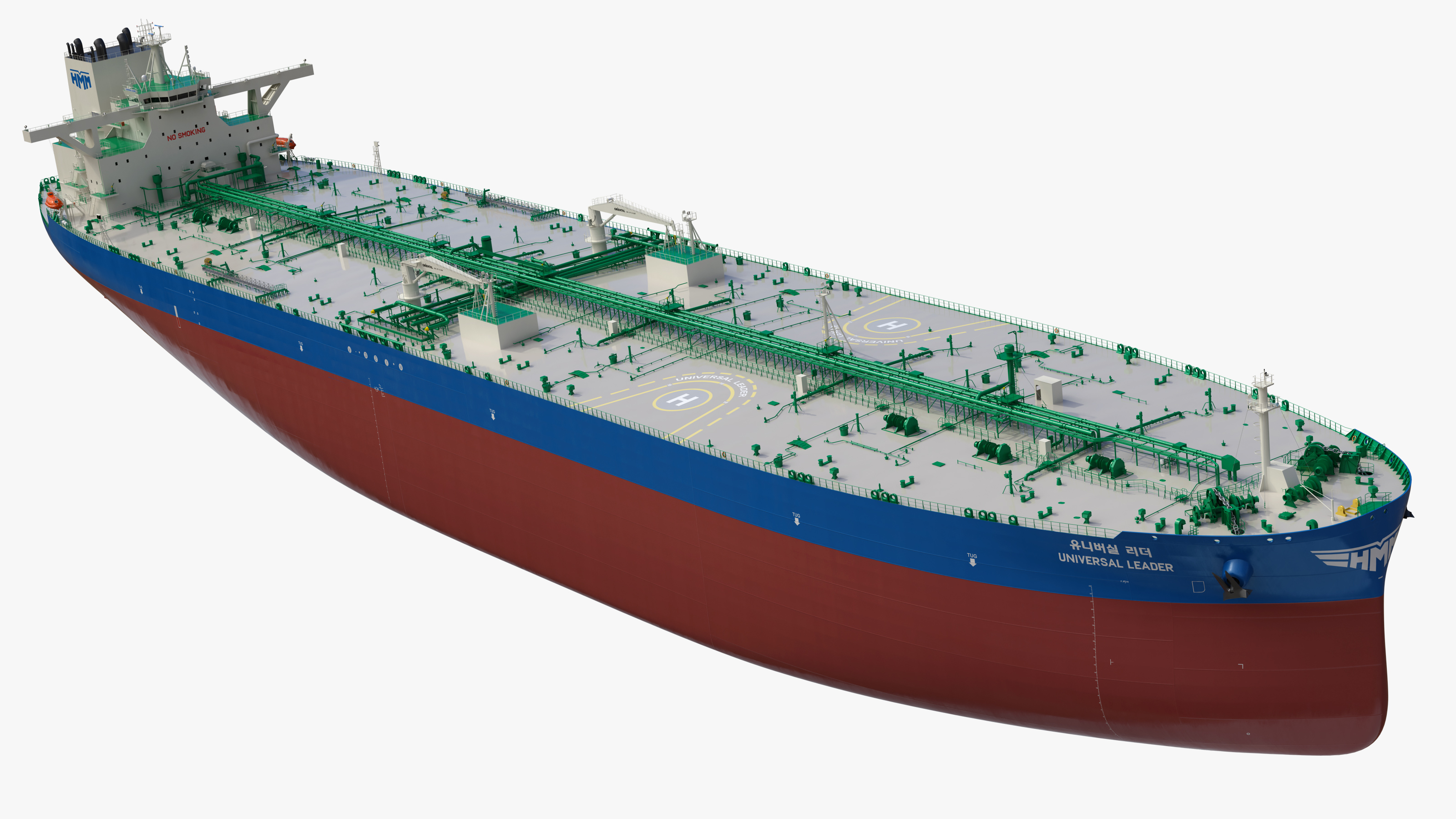 3D HMM Universal Leader Oil Tanker model - TurboSquid 1733336
