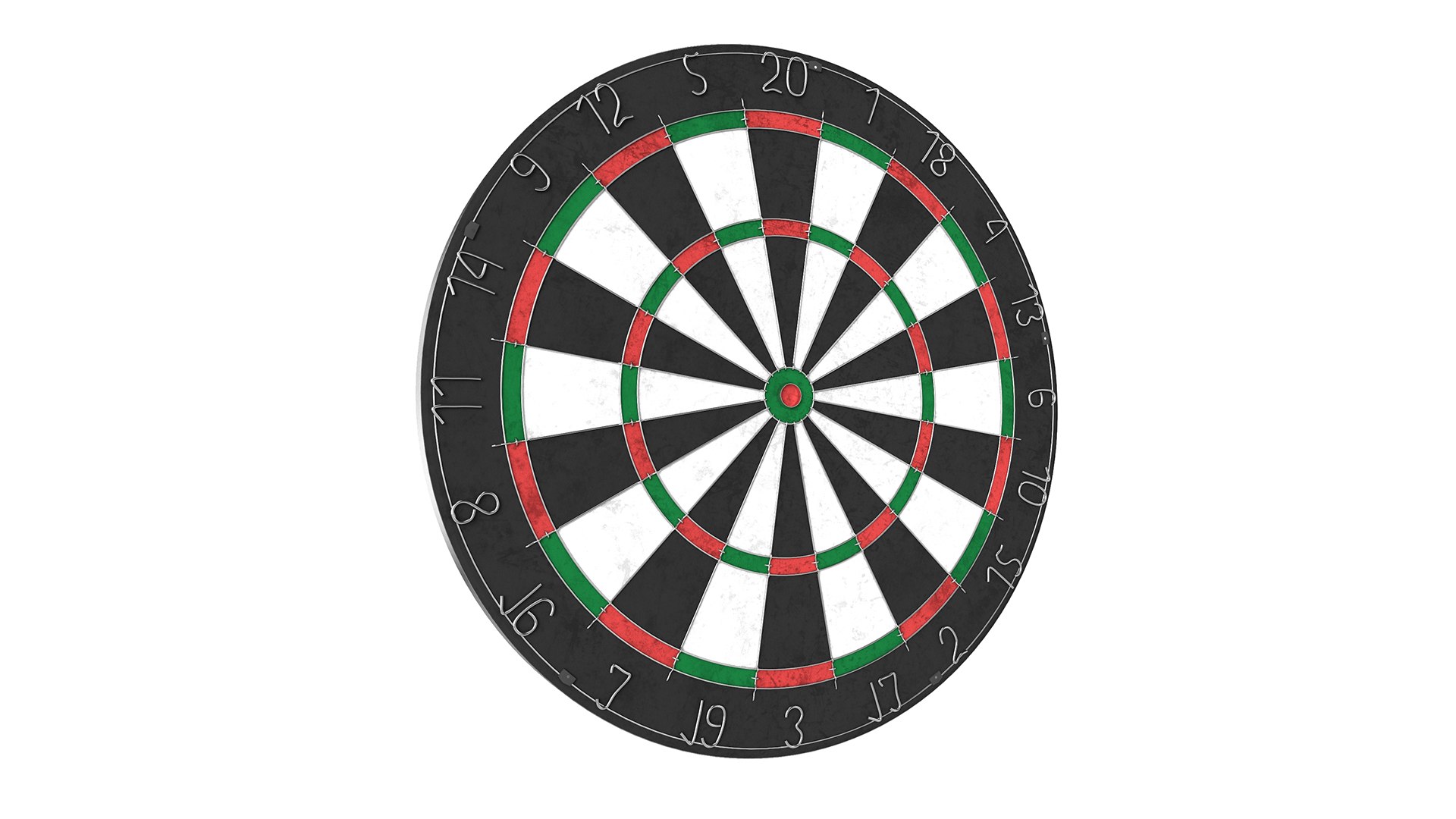 Darts target game 3D model - TurboSquid 1814015