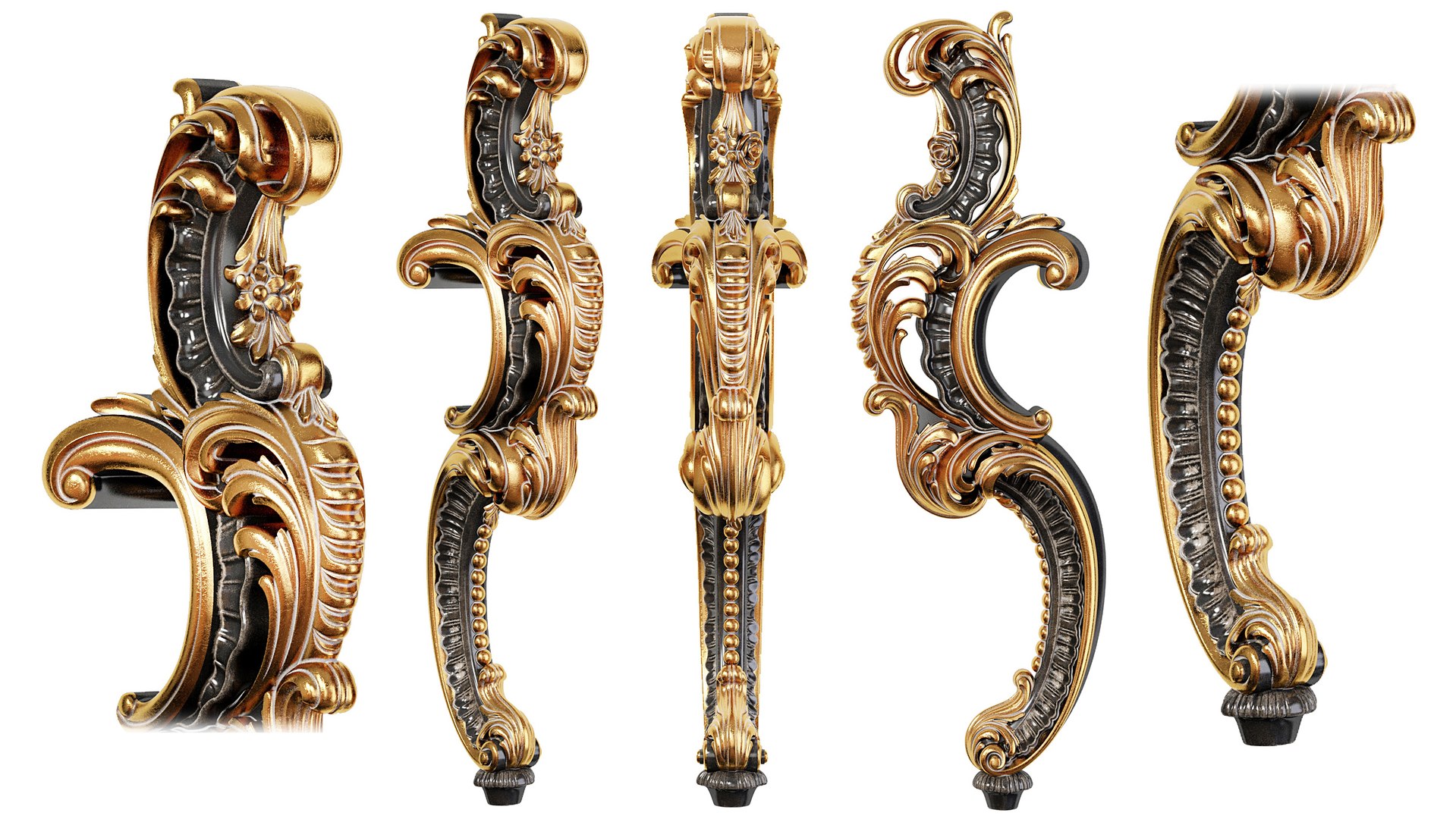 3D Model Classic Leg 040 - TurboSquid 1954398