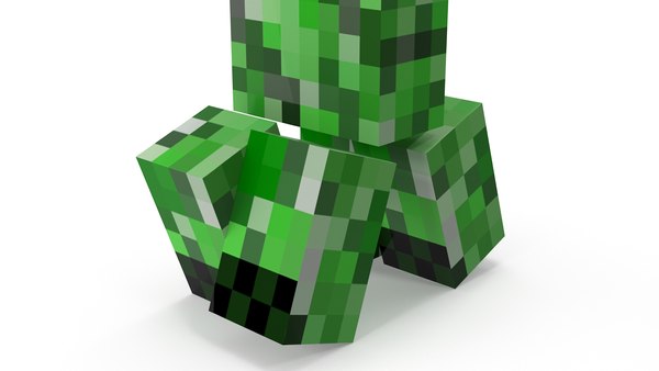 modelo 3d Personaje Creeper de Minecraft - TurboSquid 2292418