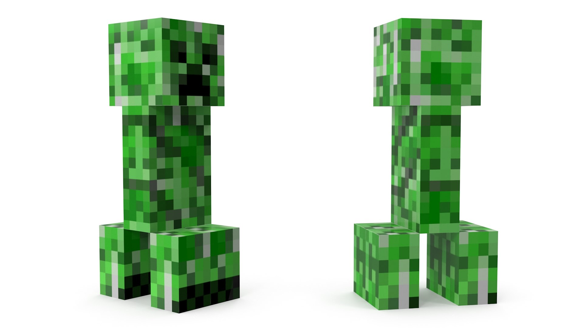 Minecraft Creeper Character Model - TurboSquid 2292418